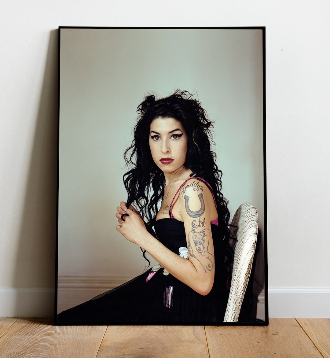 Amy Winehouse Poster for Bedroom Amy Winehouse Poster Art Pop Poster ...