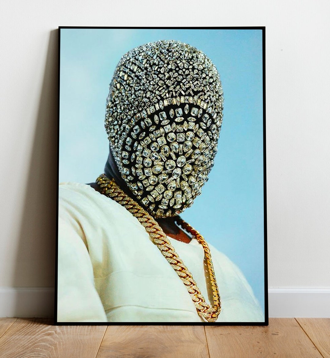Kanye West Rapper Poster for Bedroom Decor Remiprintsstudio Kanye Yeezy ...