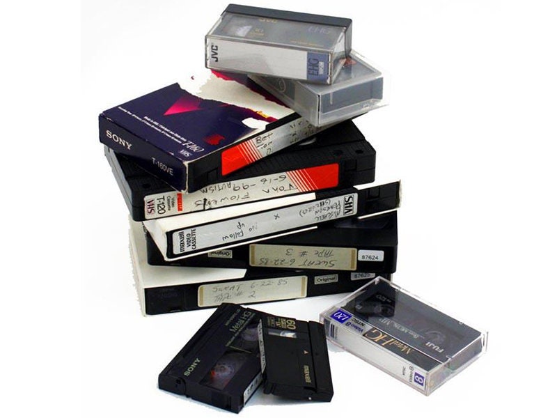 Vintage Media (VHS, VHS-C, Hi8, Minidv) to DVD - Etsy