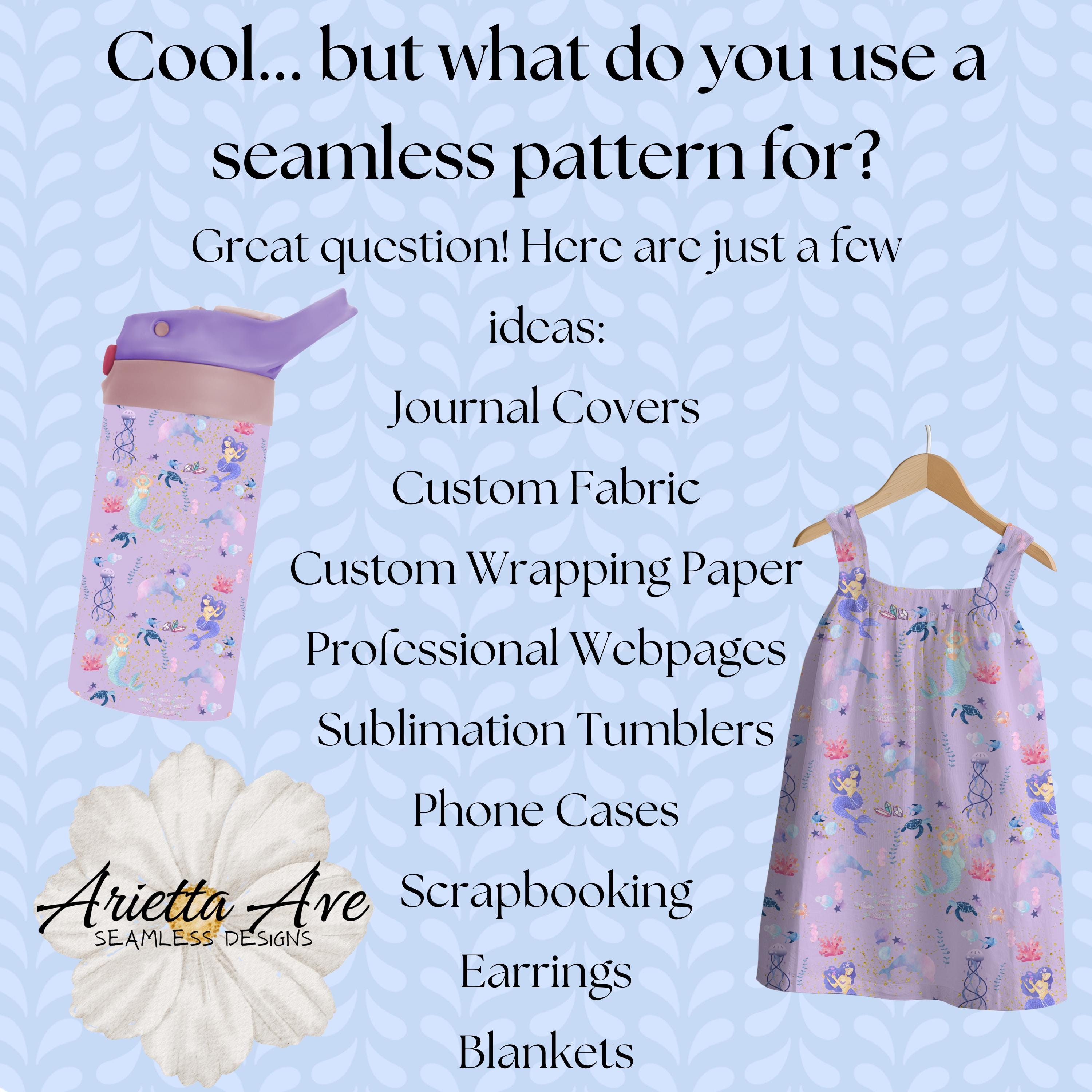 Pink Cow Strawberry Milk Seamless Repeating Digital Pattern - Print on ...