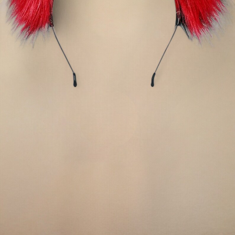 Alastor Ears Hazbin Hotel Cosplay Radio Demon Costume Accessory Demon ...