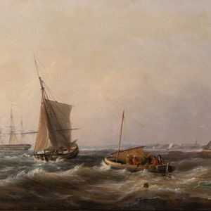 Rare Early 19th Century Original Museum Quality Century American Marine ...