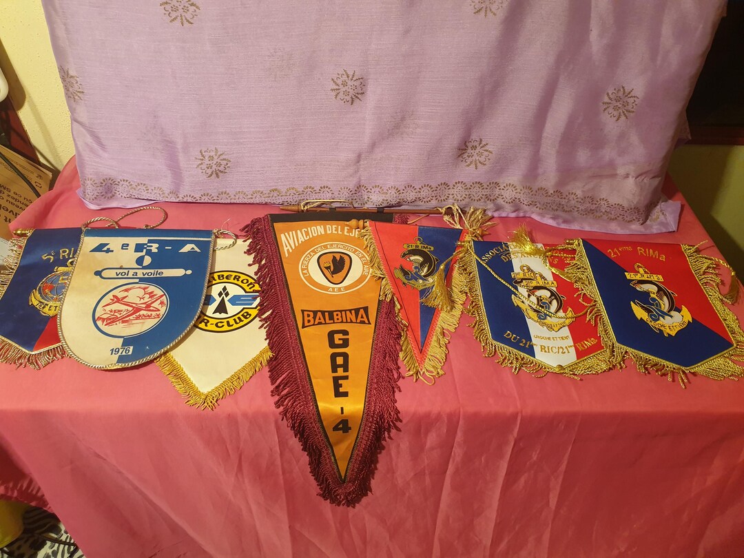 Large Military Pennant for Your Vintage Flag Collection - Etsy