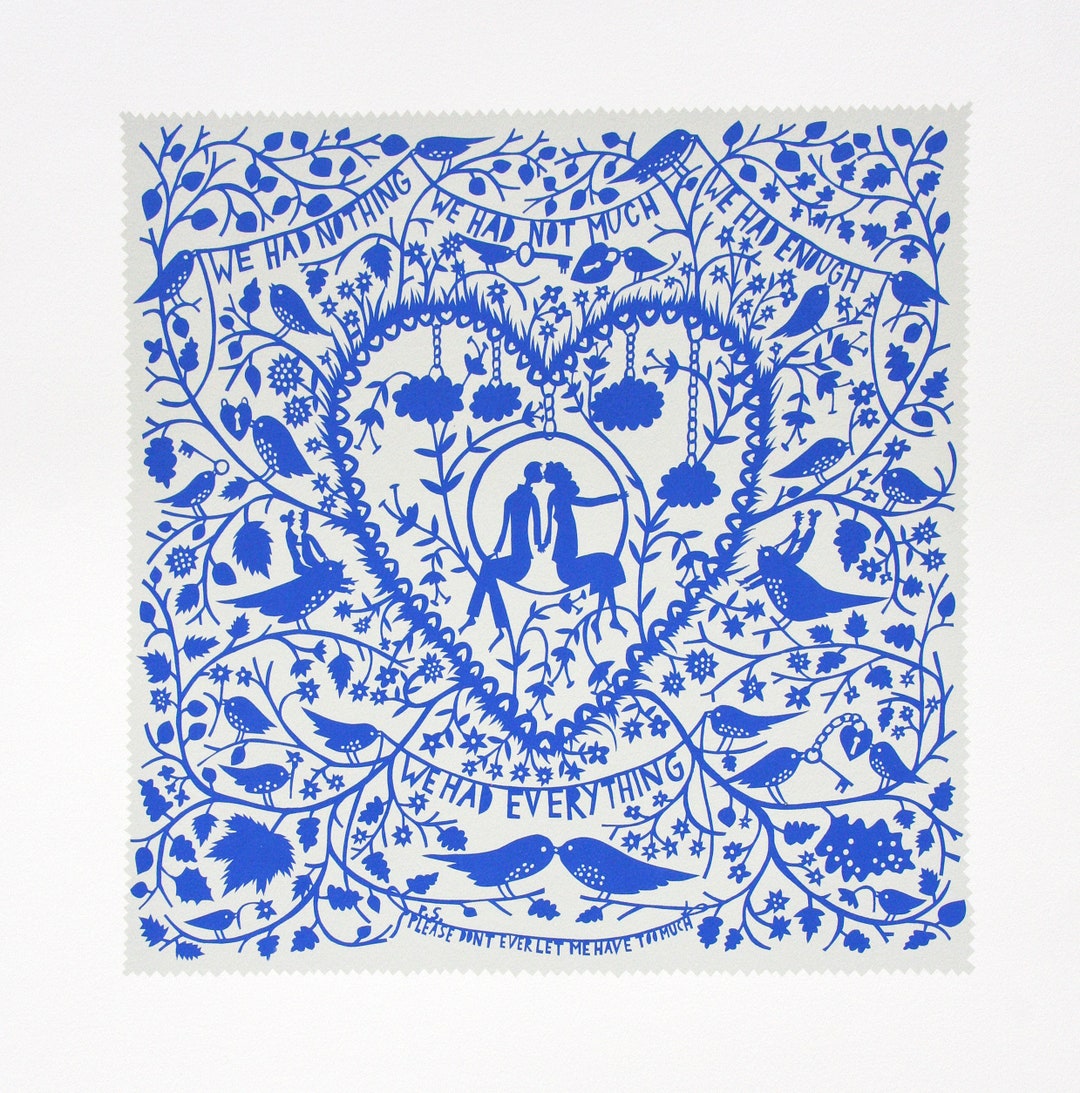 We Had Everything Screenprint - Etsy