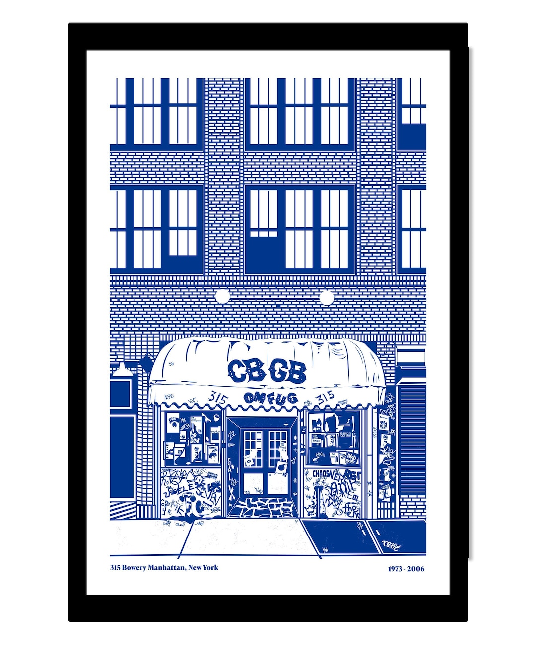 CBGB Wall Poster Digital Download - Etsy