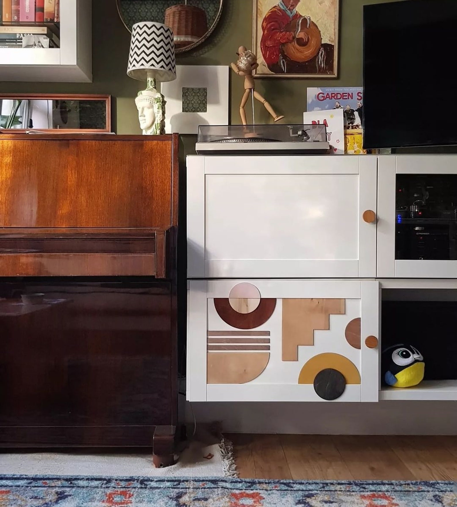 Panel ivar They Are Wood Stained, Furniture Metamorphosis, Bauhause ...