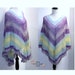 Mesh Poncho Crochet Pattern - Lace Over Brook Poncho - Small to XL - 1x ...