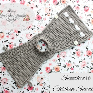Chicken Sweater - Crochet Pattern for Chicken Saddle - Easy & Fast to ...