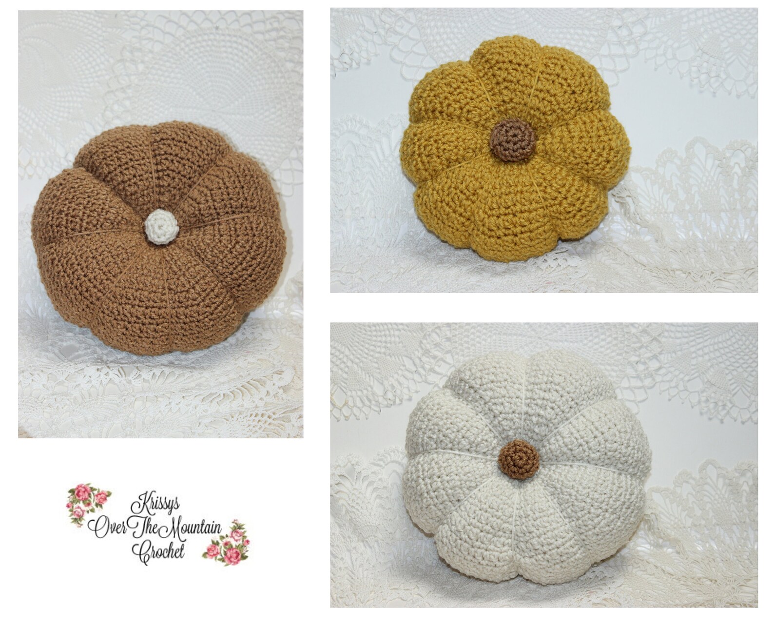 Big Crochet Pumpkin Pattern - Pumpkin Tower - Chart - Photo Tutorial ...