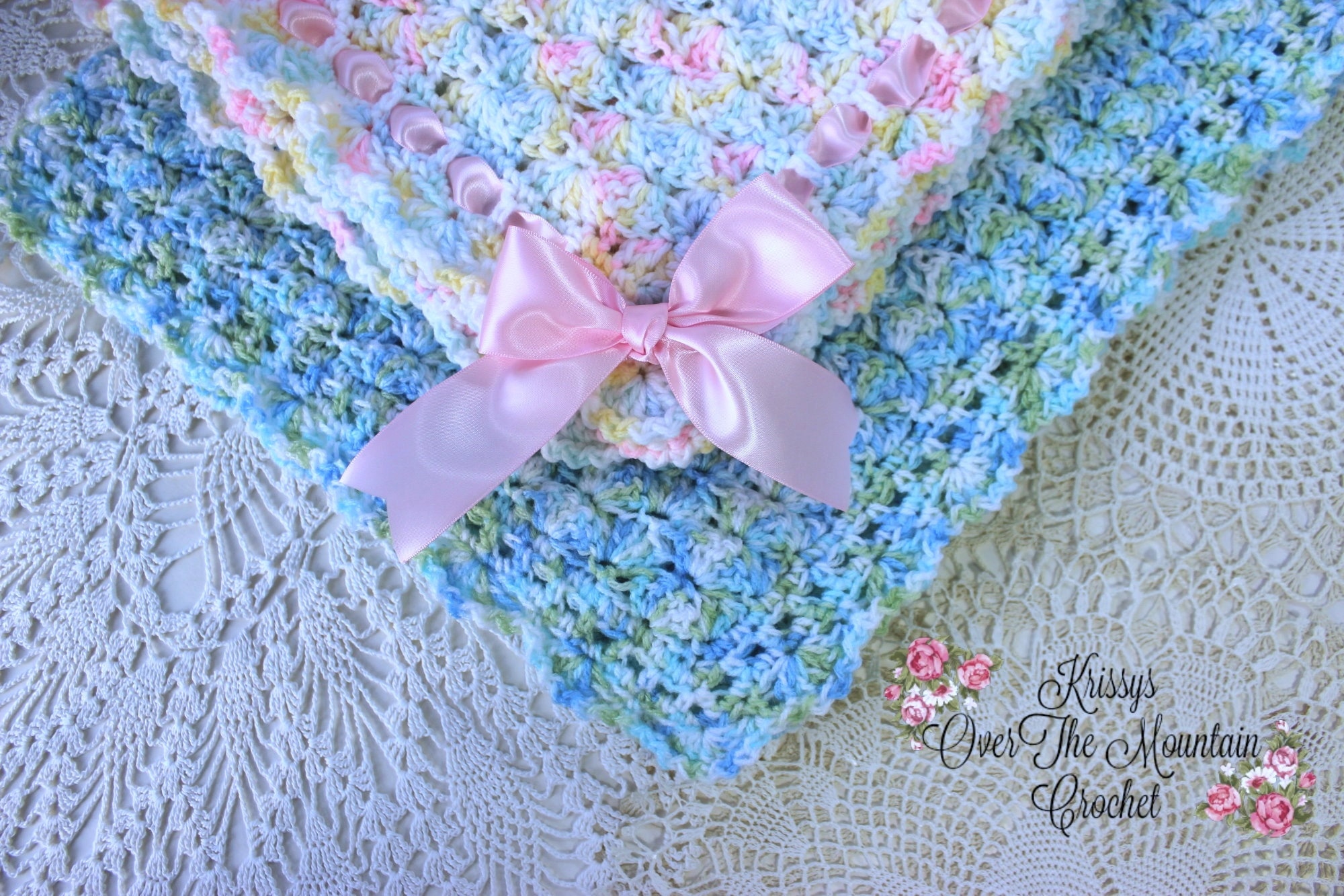 Uses One Ball Bernat Baby Sport Simple Shells Fast Easy Blanket Pattern uses-one-ball-bernat-baby-sport-simple-shells-fast-easy-blanket-pattern
