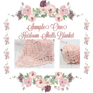Crochet Pattern: Heirloom Shell Stitch Baby Blanket (PDF Pattern) - Etsy
