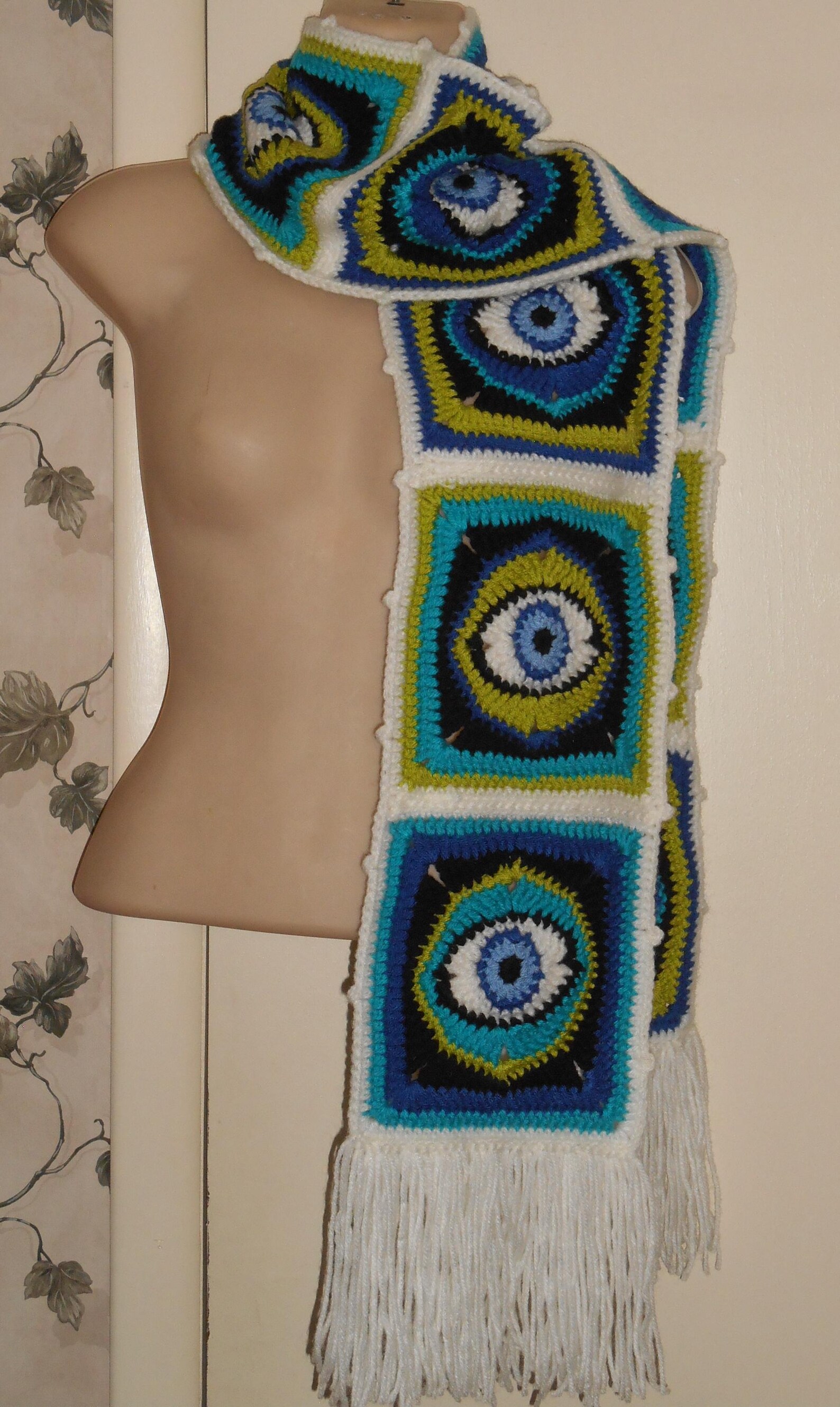 Unique One of a Kind Evil Eye Third Eye Protection Safety Handcrafted ...