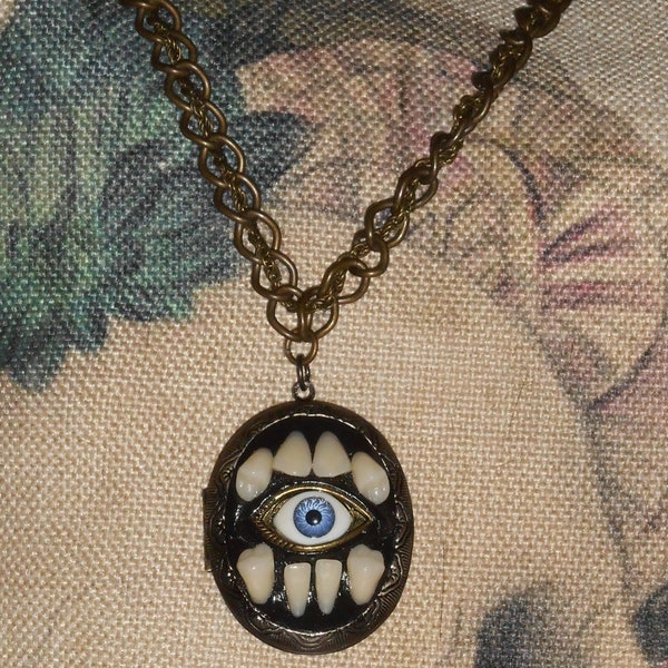 Creepy Necklace - Etsy