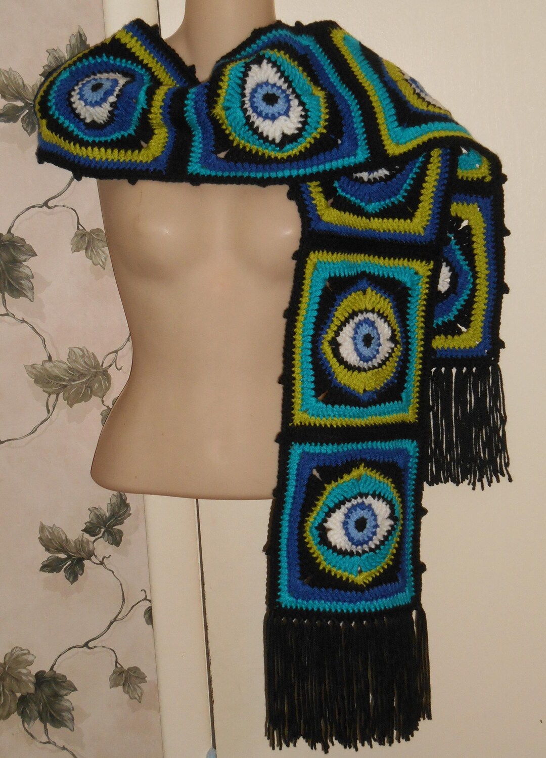 Unique One of a Kind Evil Eye Third Eye Protection Safety Handcrafted ...