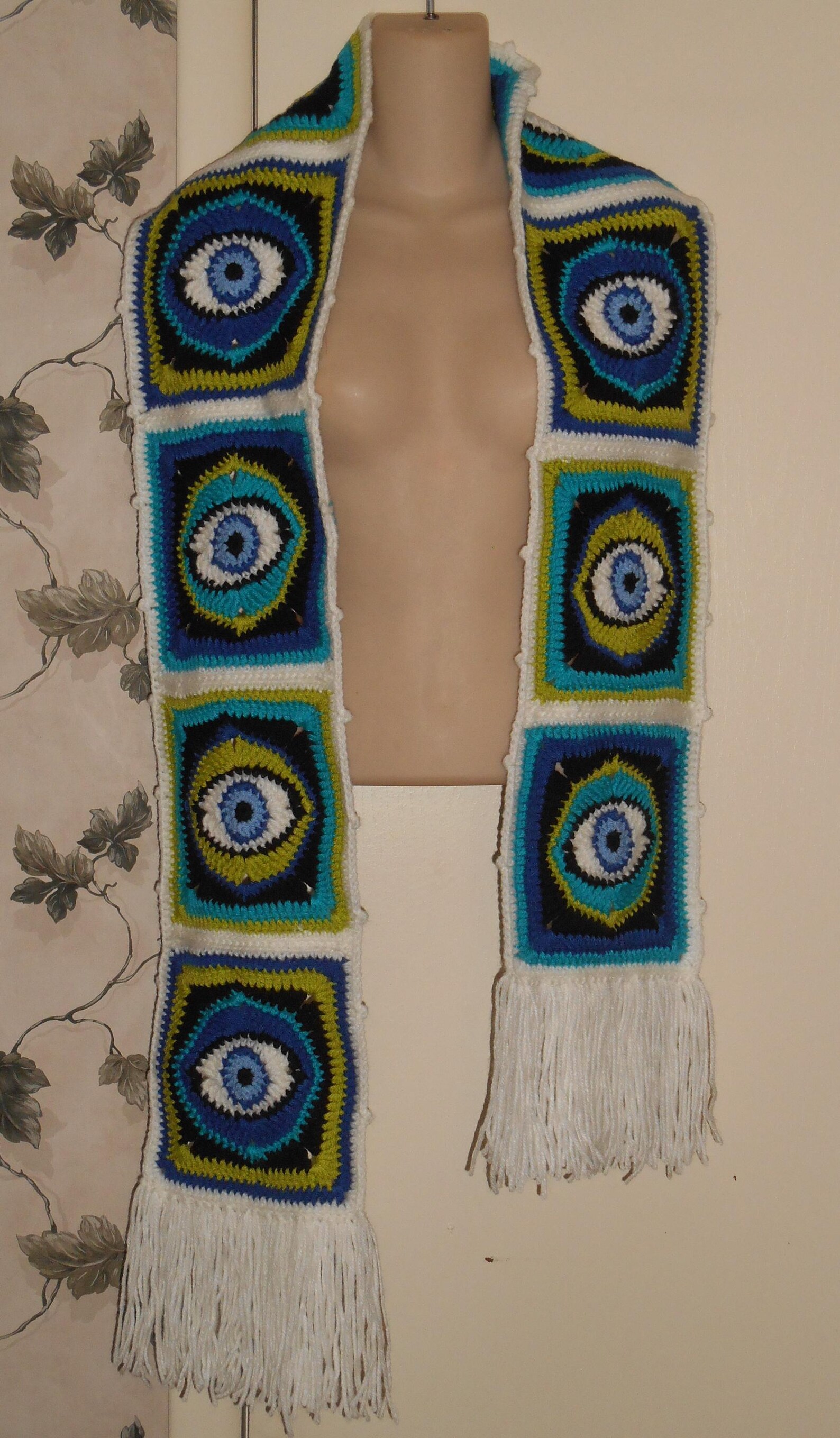 Unique One of a Kind Evil Eye Third Eye Protection Safety Handcrafted ...
