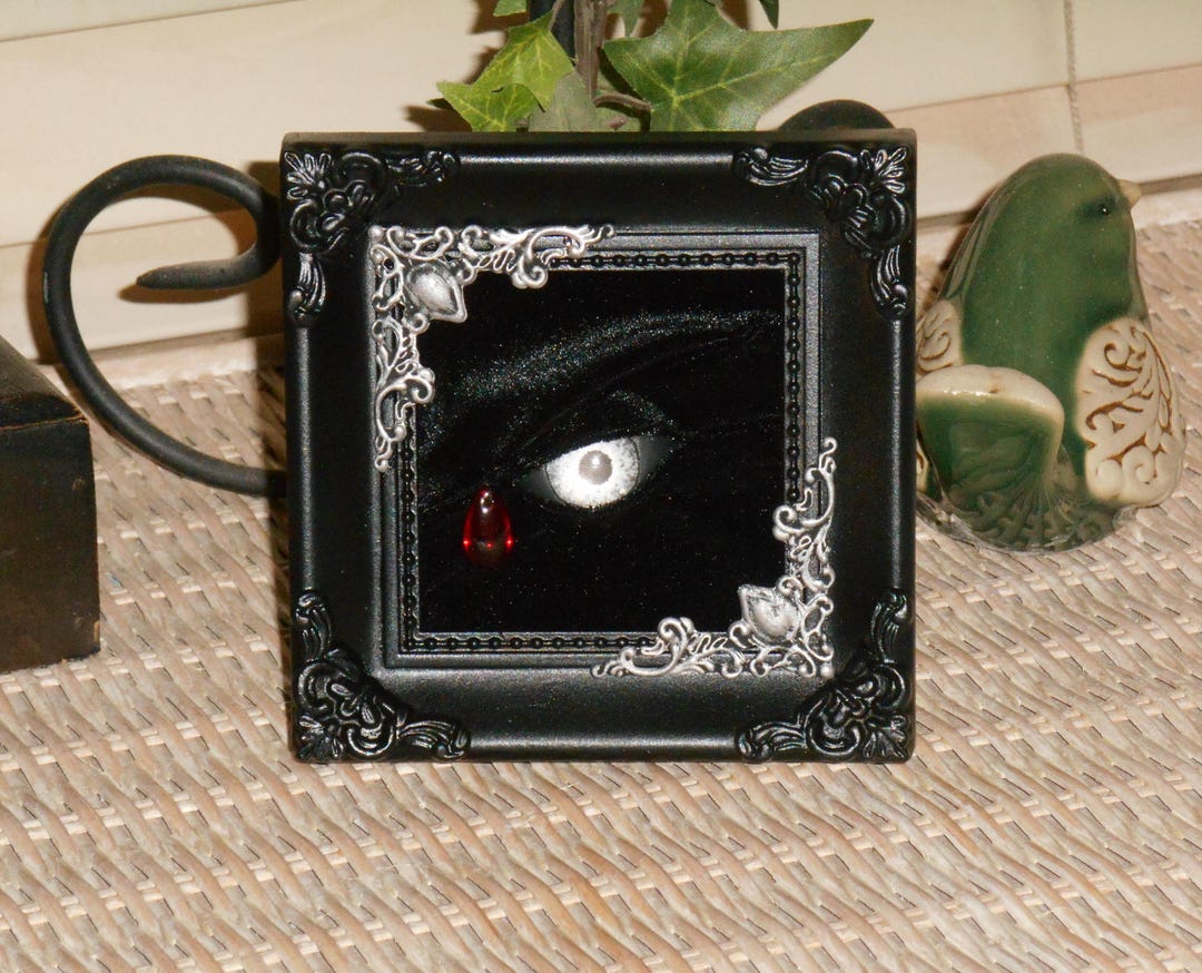 Evil Demonic Creepy Gothic Monster Eye Gallery Wall Art Bloody Tear - Etsy