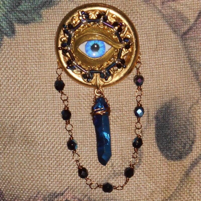Eyeball Pin - Etsy