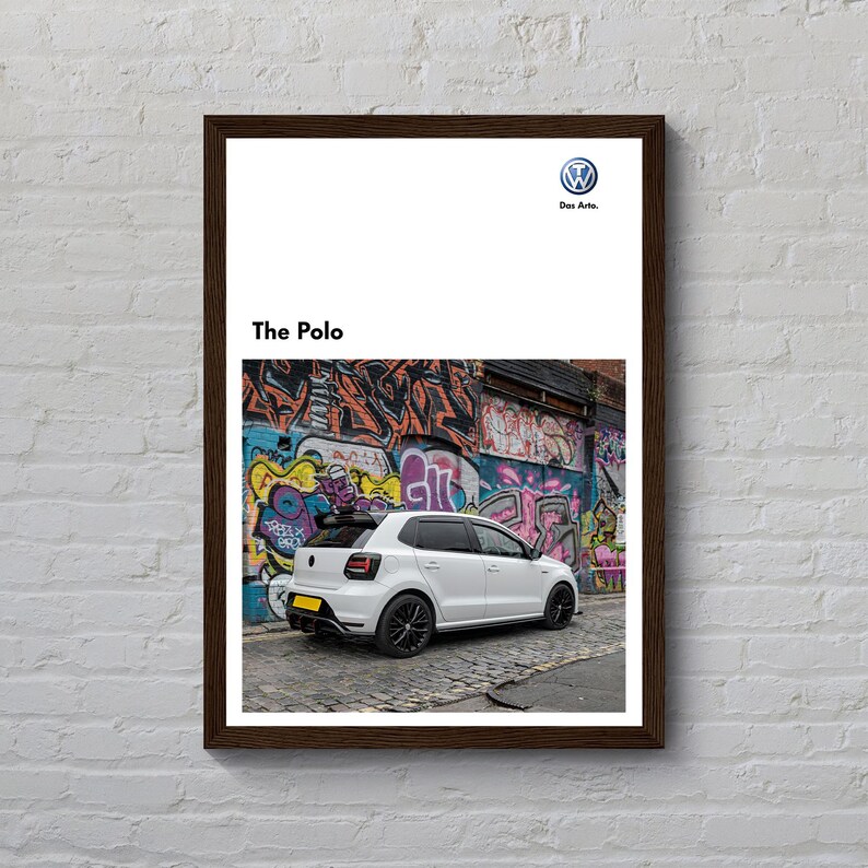 2010's VW Polo Brochure Front Cover Wall Art Personalised - Etsy