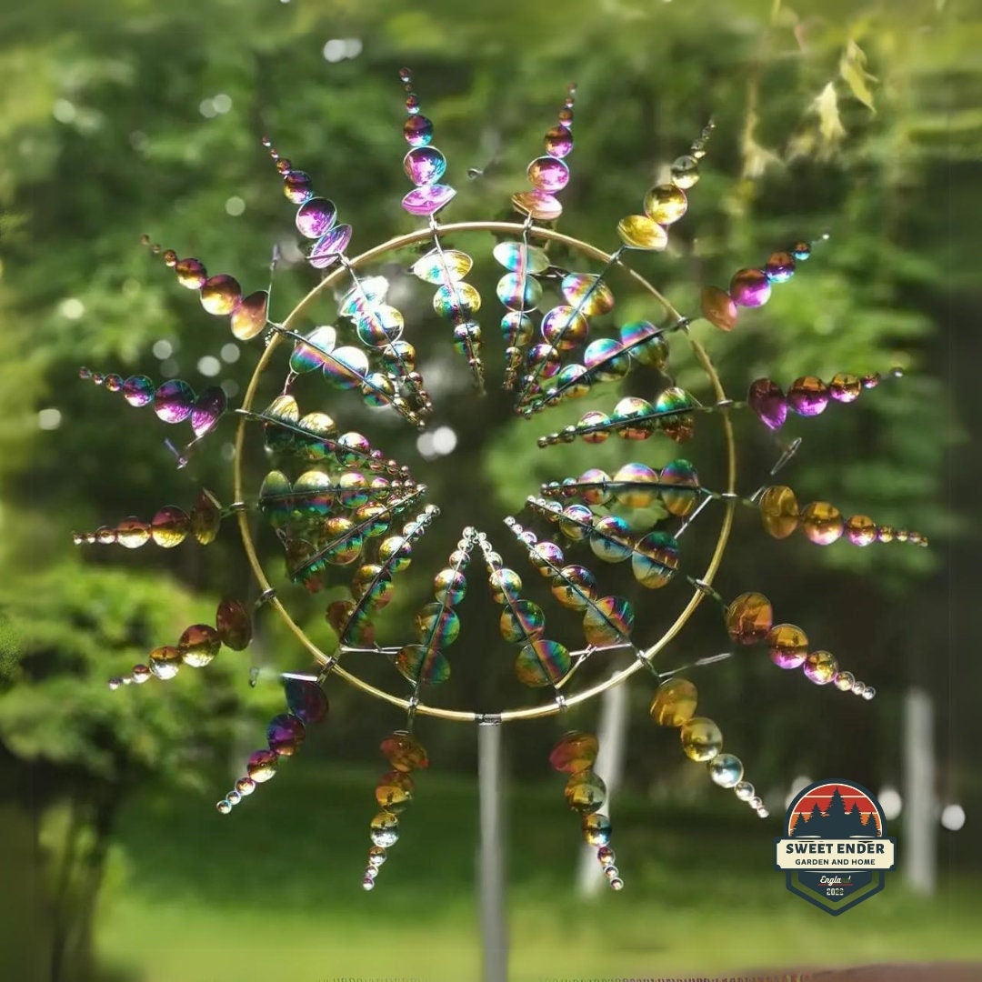 Magic Wind Spinner for Garden, Windmill for Garden, Yard Spinner ...