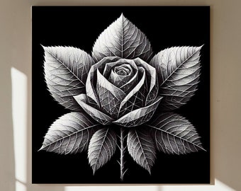 Maple Leaf Digital Print Art - Kaizen Art Boutique Leaf Collection - Etsy