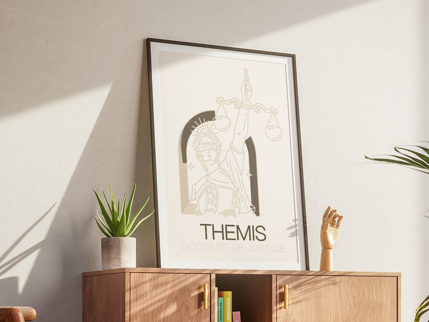 Set of 4 Greek Gods Digital Posters - Artemis, Themis, Aphrodite ...