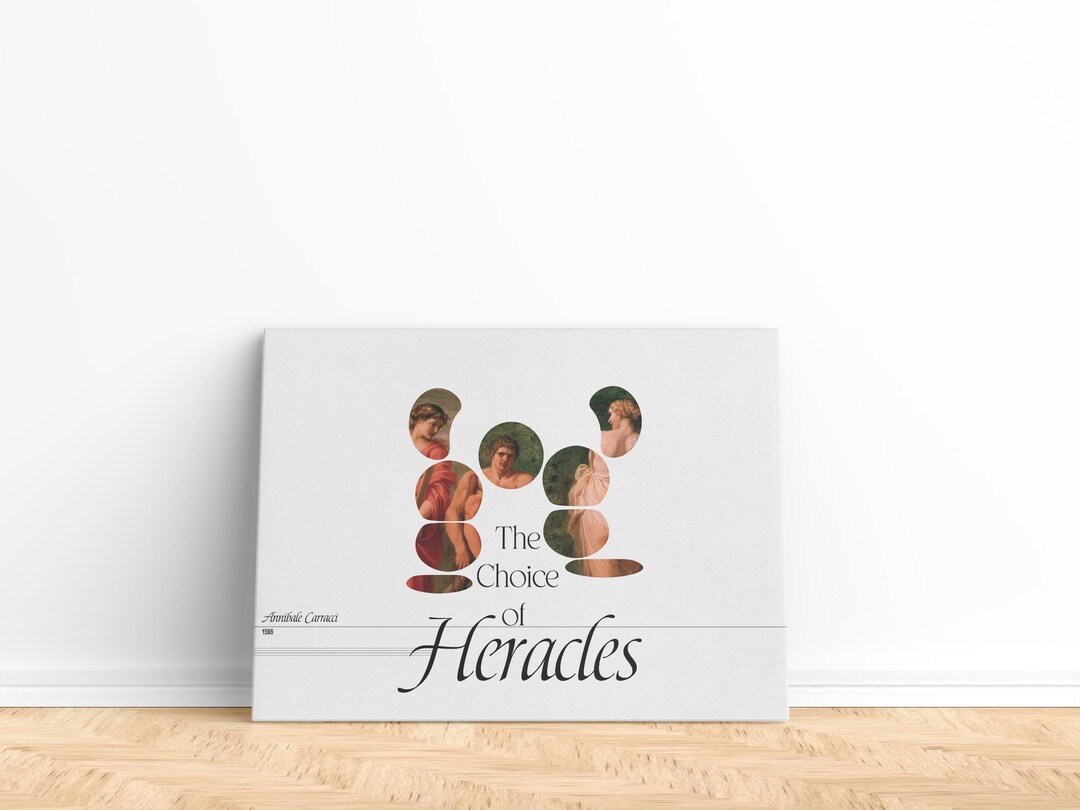 Heracles Digital Poster | Greek Mythology Art | Aesthetic Room Decor ...