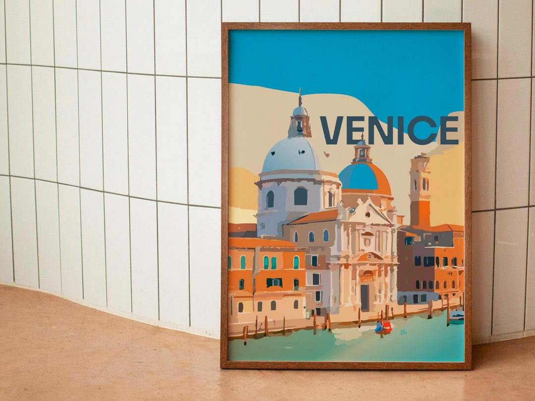 Stunning Venice Travel Poster | Beautiful Venice Wall Art | Classic ...