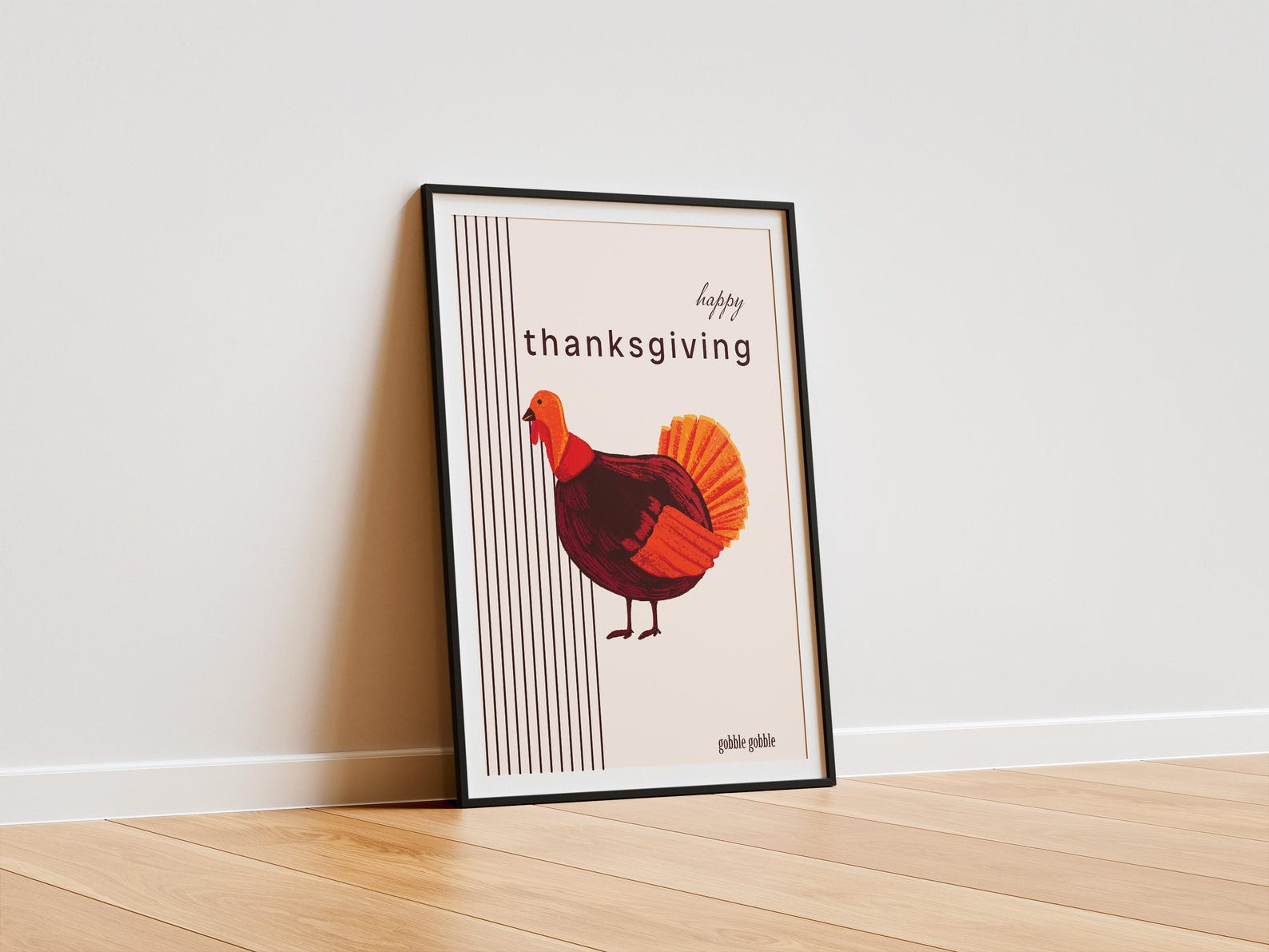 Happy Thanksgiving Poster | Thanksgiving Party | Party Decor | Perfect ...
