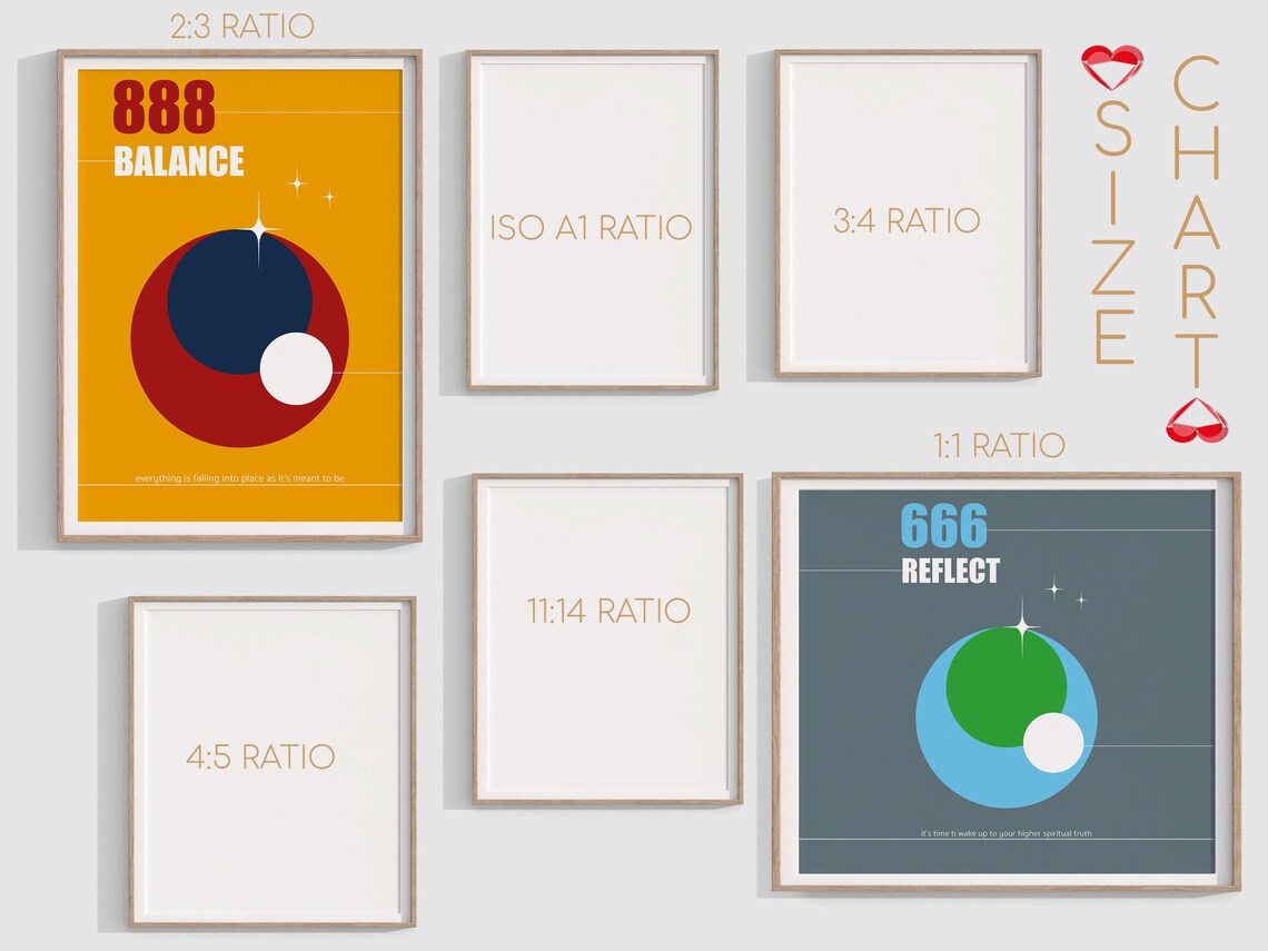 Angel Number 999 Poster | Positive Energy Wall Art | Release Poster ...