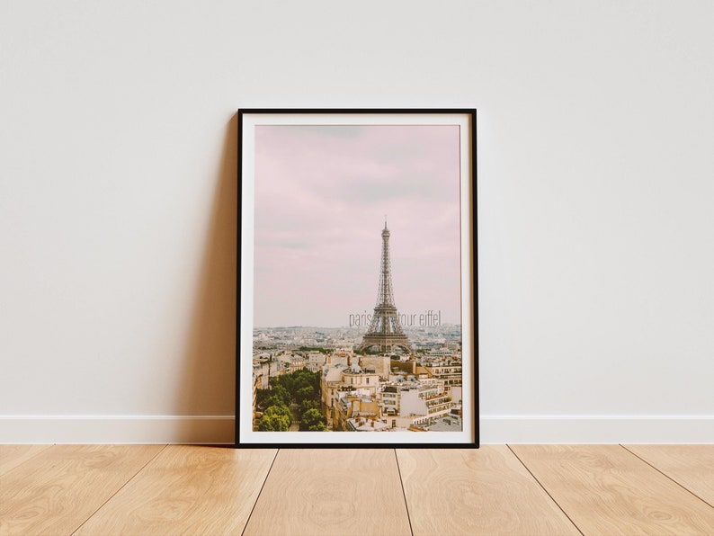 Location Map of Paris Poster | Eiffel Tower Photo | Paris Poster ...
