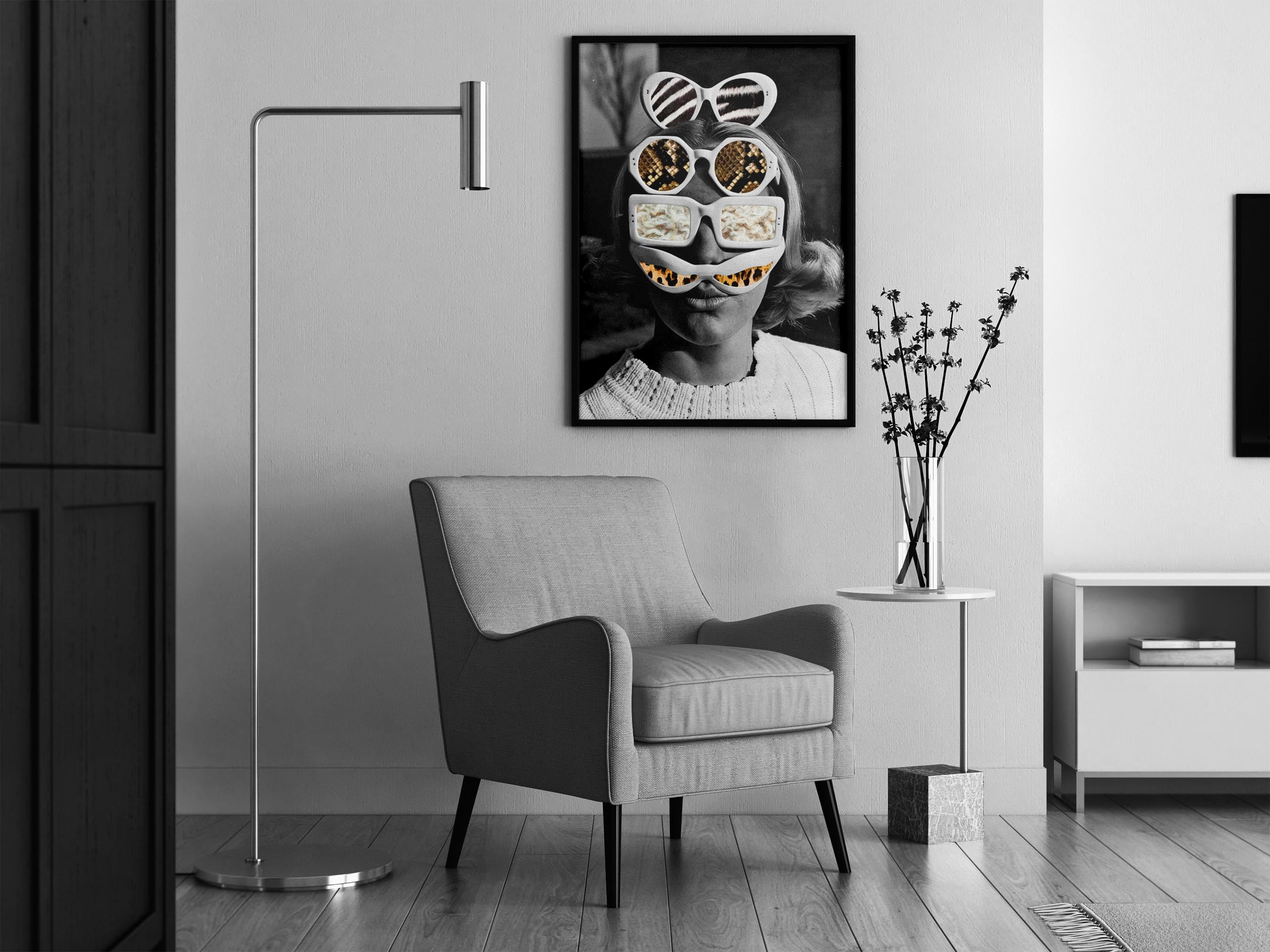 Fashion Collage Poster, Decorative Fashion Poster, Stylish Collage Art ...