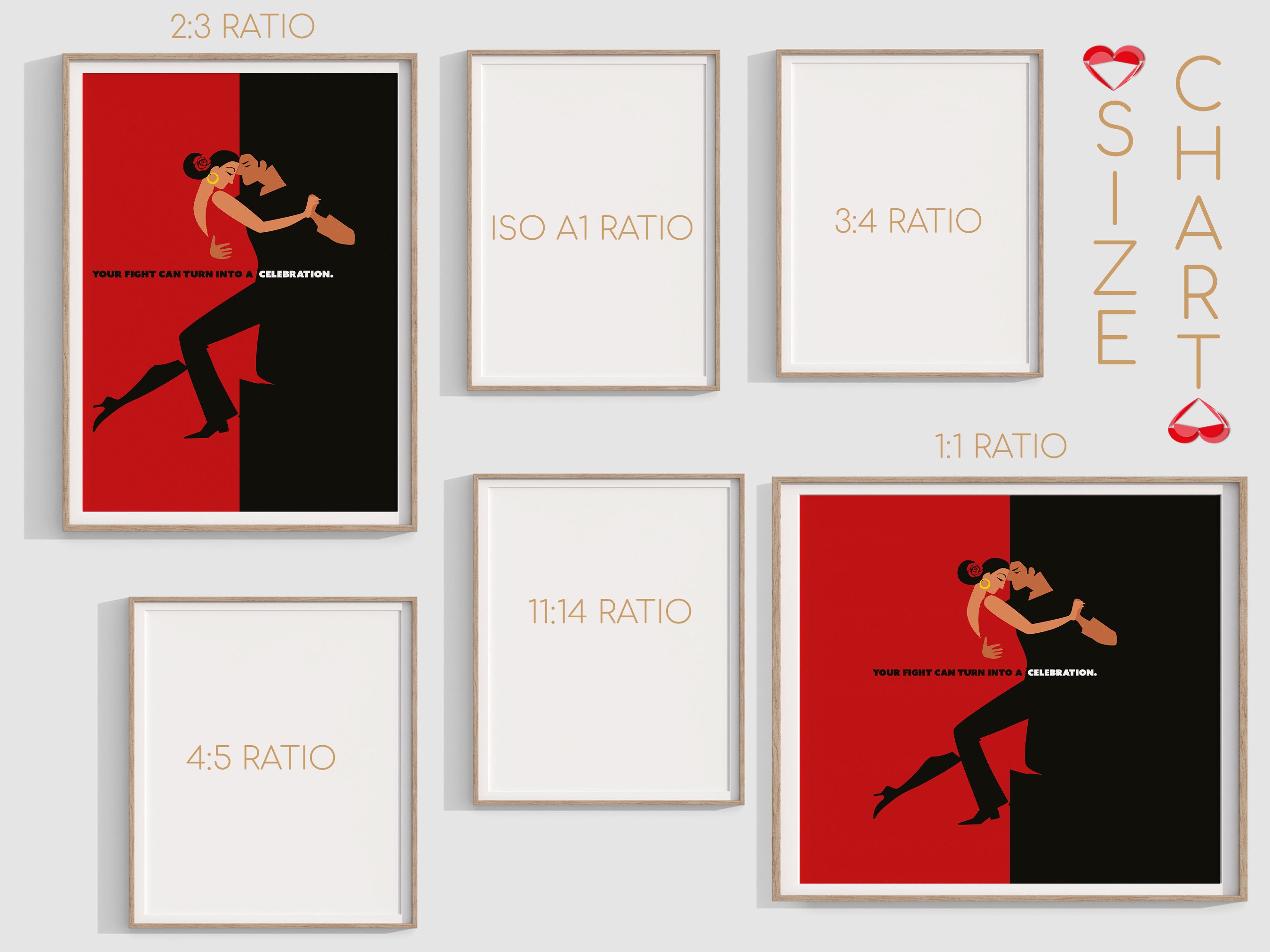 Dance Tango Digital Poster - Minimalist Tango Art - 'your Fight Can ...