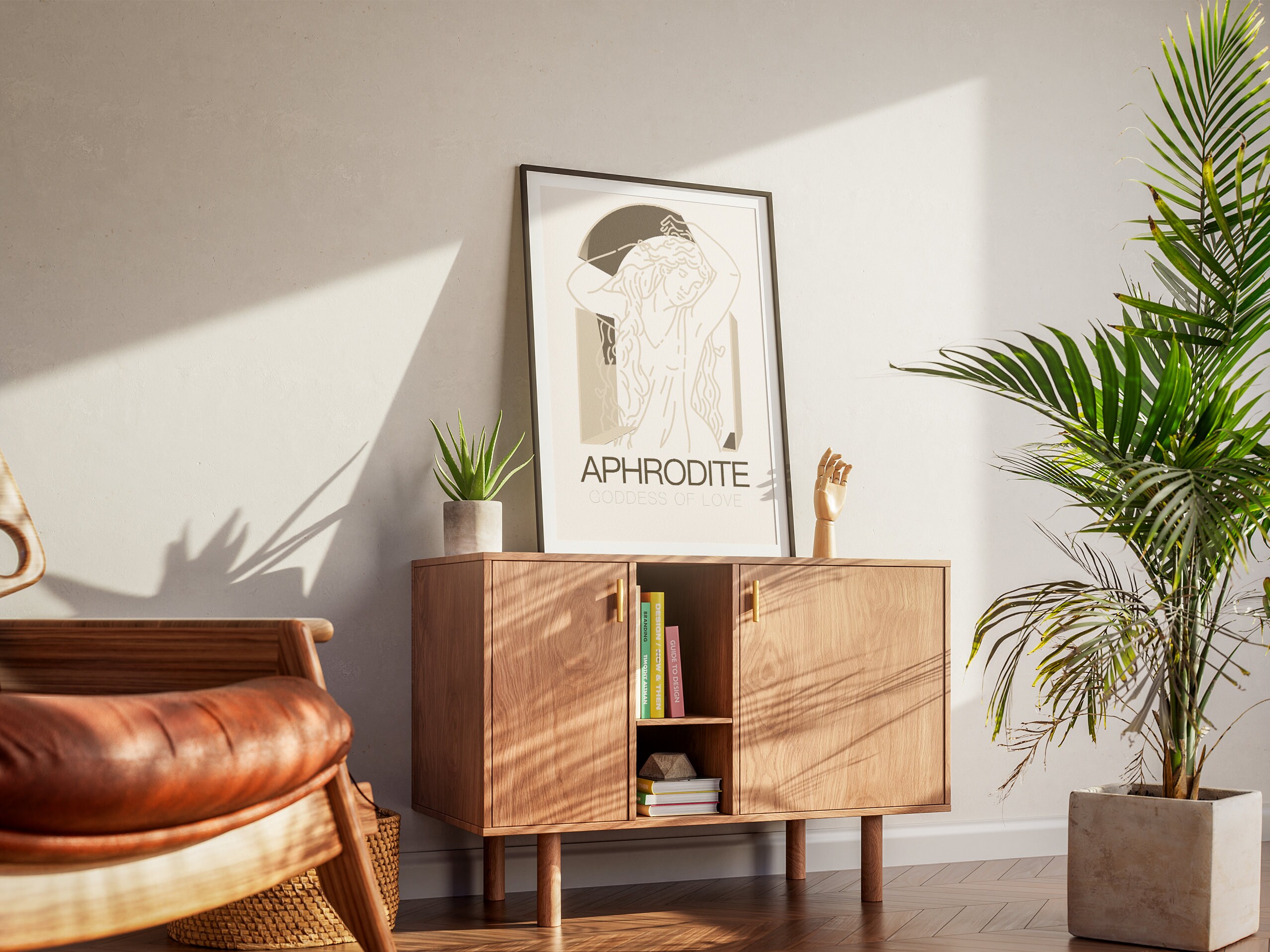 Set of 4 Greek Gods Digital Posters - Artemis, Themis, Aphrodite ...