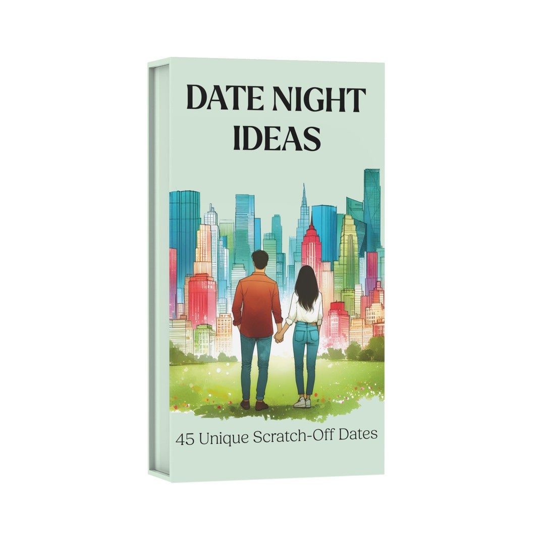 Date Night Ideas | 45 Scratch-off Date Cards for Fun & Romantic ...