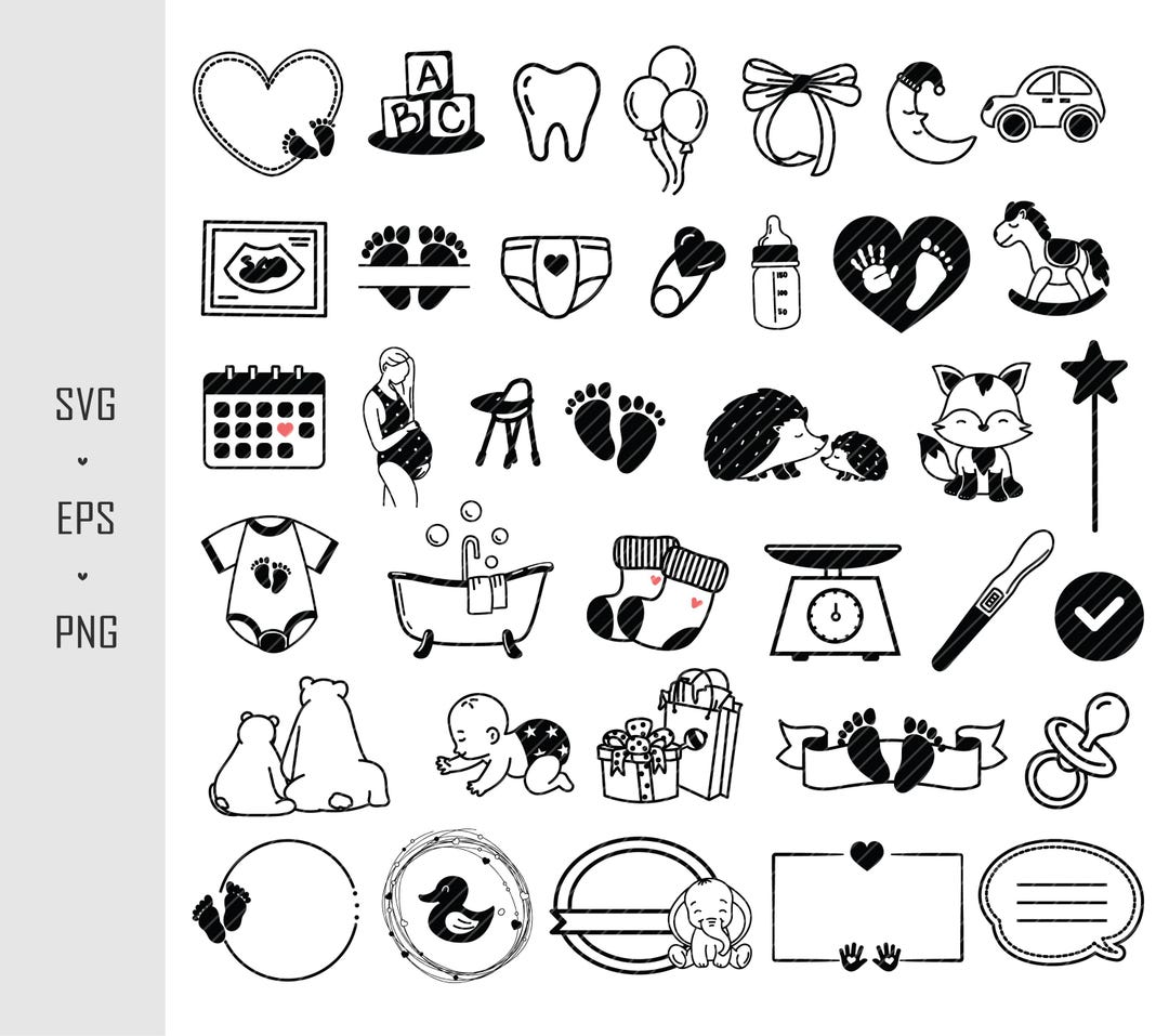 Baby Plotter File Svg Dxf Png Hallo Welt Cricut Willkommen Silhouette ...