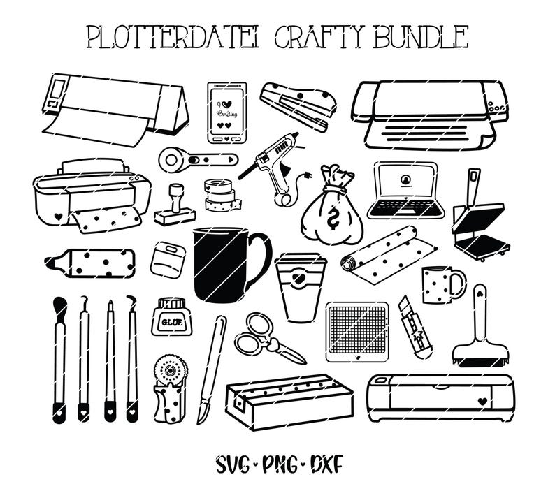 Crafting SVG Bundle, Craft SVG, Crafters Svg, Crafting Shirt Svg ...