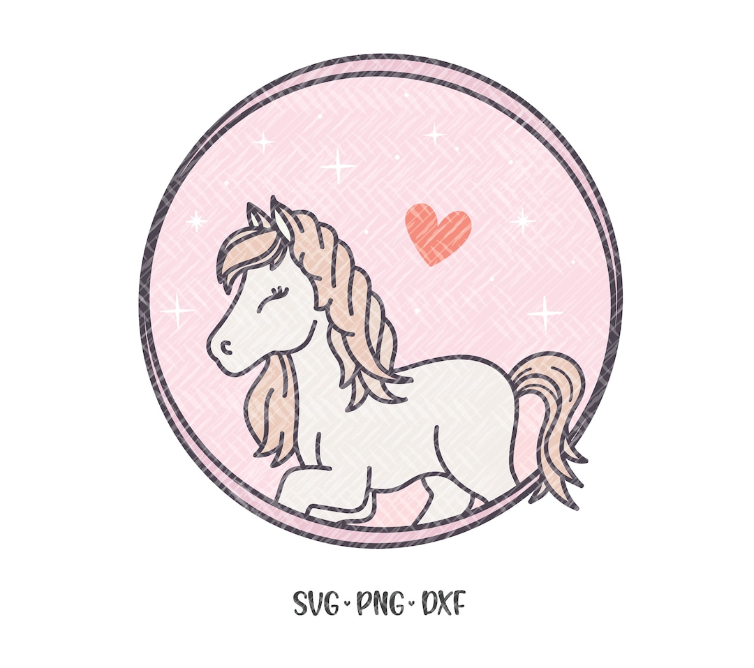 Plotter File Cute Horse Plotter File SVG Horse Cut File, Horse Clipart ...