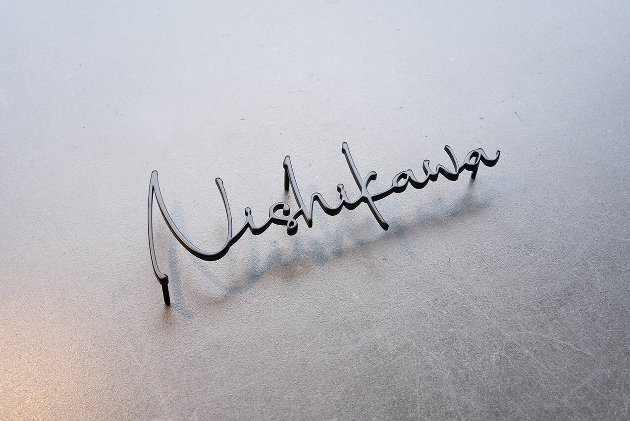 Personalized Custom Metal Villa Name Sign, Outdoor Metal Villa Sign ...