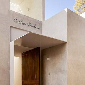 Personalized Custom Metal Villa Name Sign, Outdoor Metal Villa Sign ...