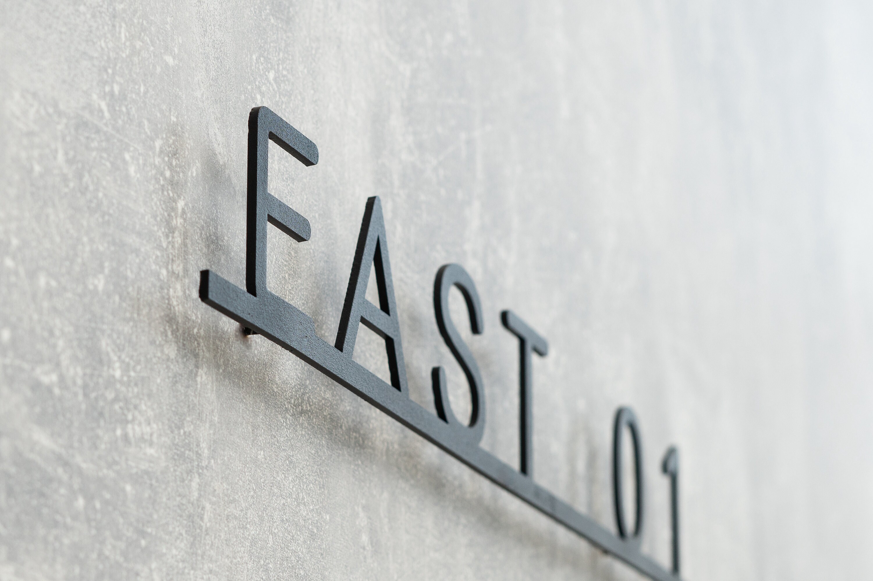 Custom Metal House Number Sign Personalized Address Plaque With Last ...