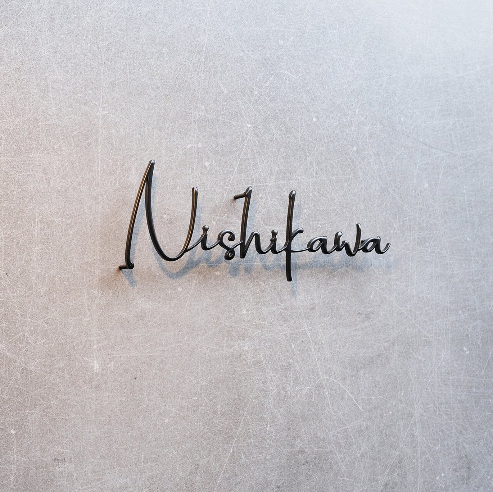 Personalized Custom Metal Villa Name Sign, Outdoor Metal Villa Sign ...