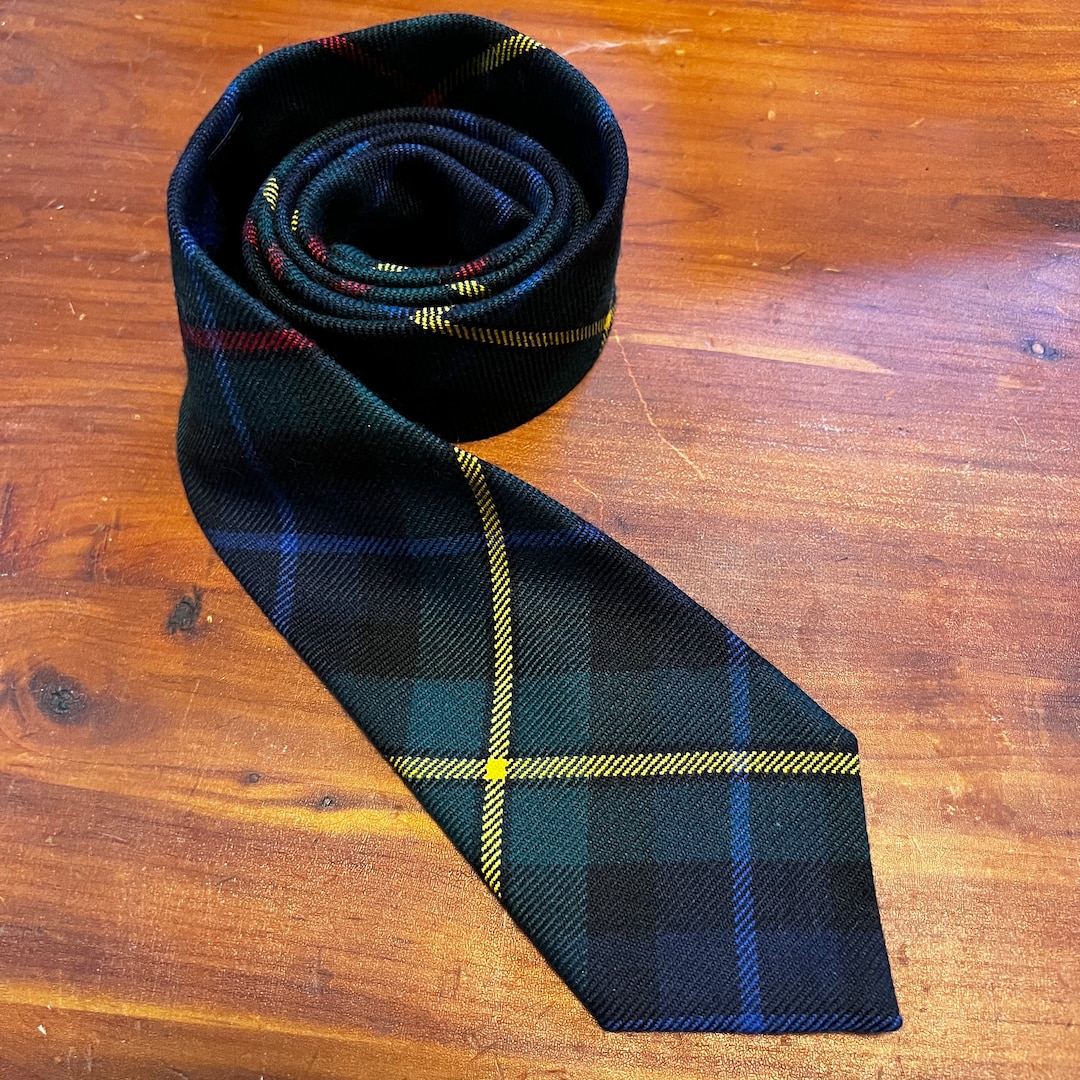 Clan Smith Clan Gow Hunting Tartan Necktie Mens Tie Wool Tartan ...