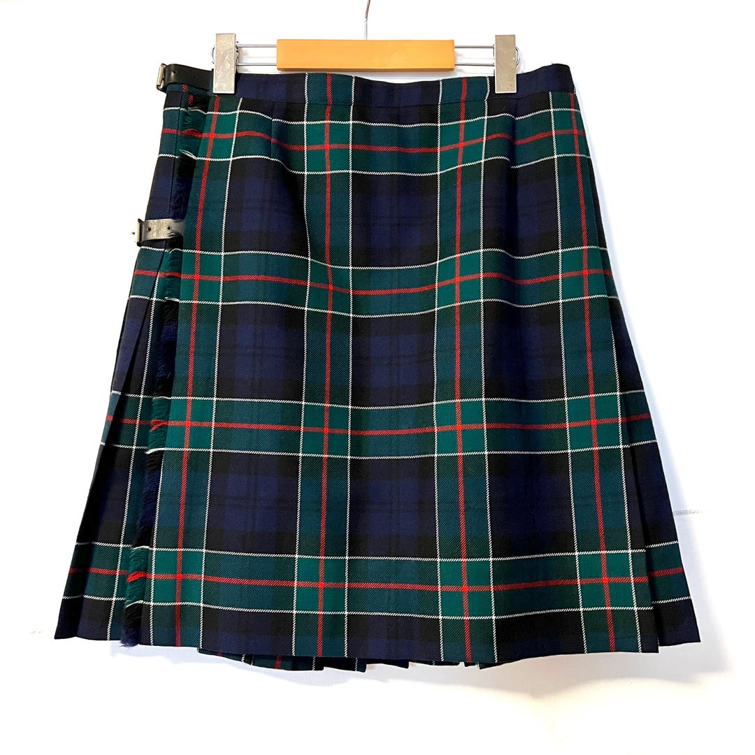 Men’s Kilt Colquhoun Modern Tartan All Wool 5 Yard Kilt Plaid Scottish ...