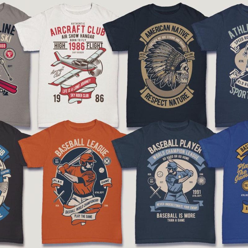 Retro T Shirt - Etsy