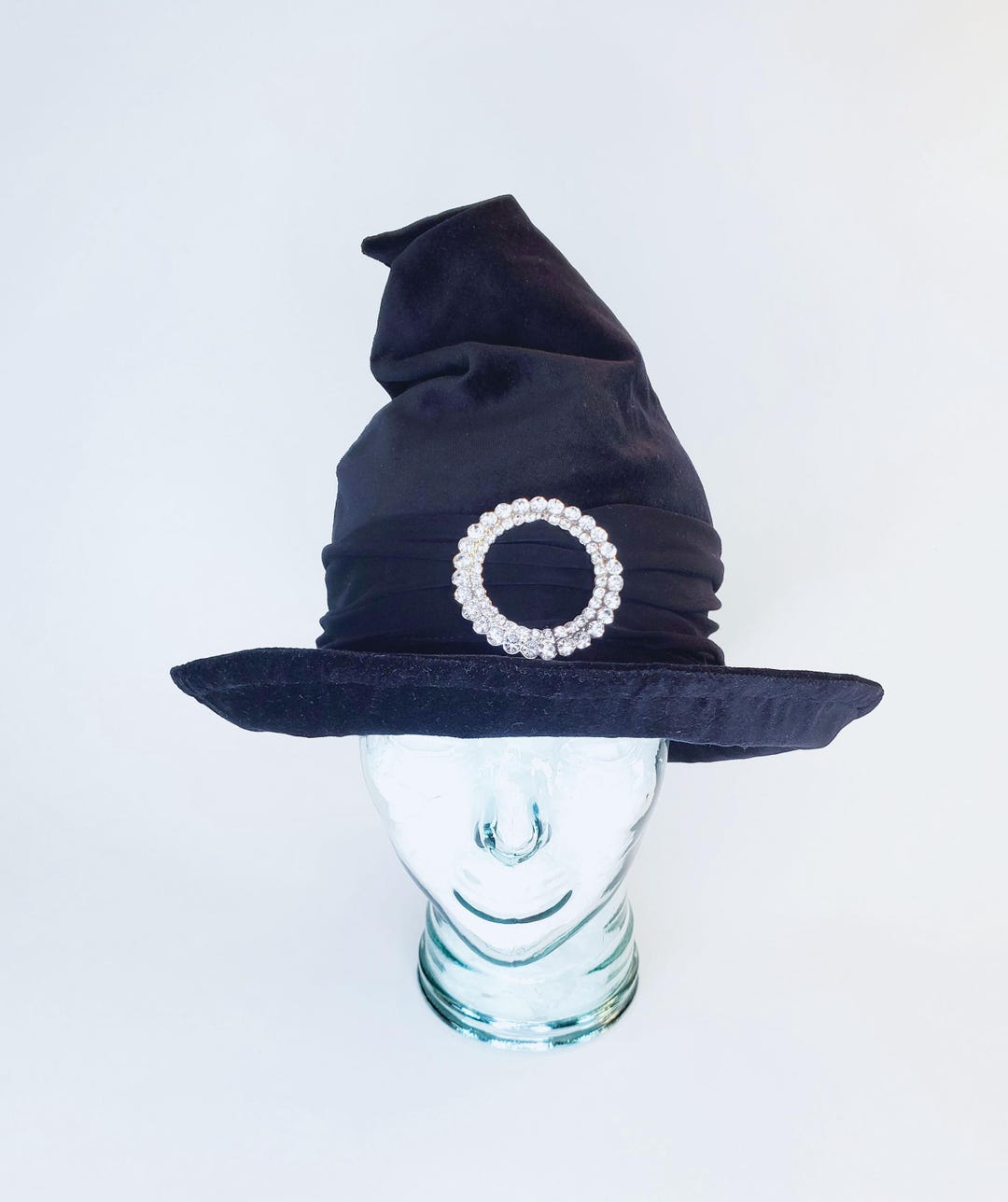 Womens Witches Hat,mens Wizard Hat,wizard Hat,alchemist Hat,black Hat ...