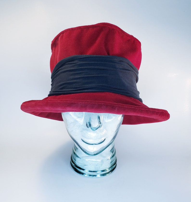 The Astair Hat, Velvet Hat, Top Hat, Cottagecore Hat, Steampunk Hat ...