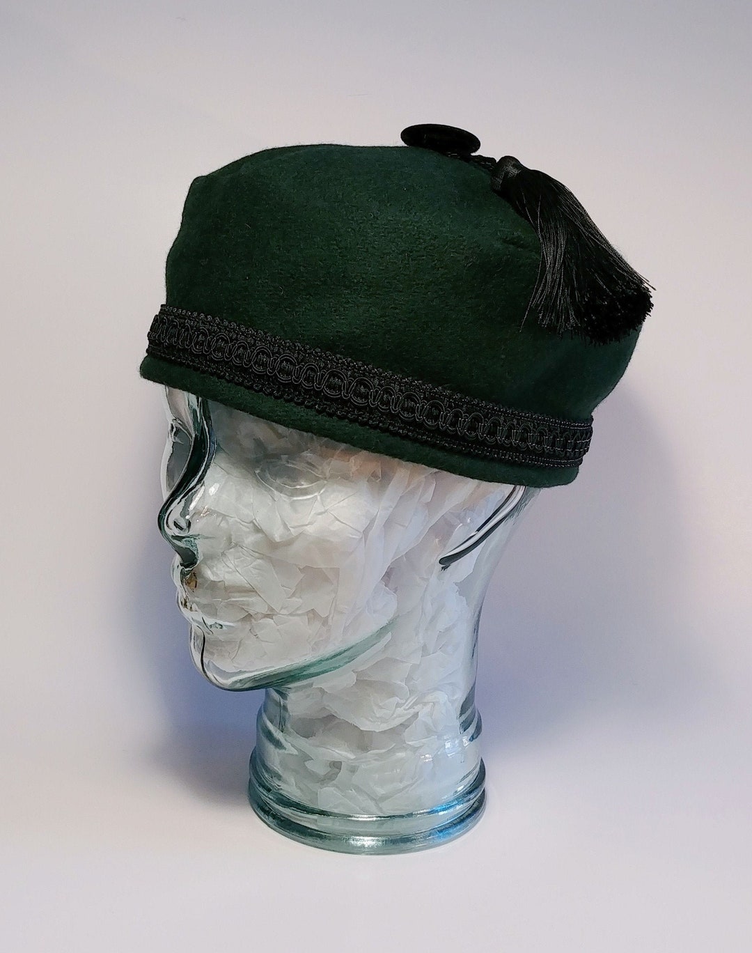 The Headmasters Hat, Smoking Hat, Victorian Wool Cap, Brimmless Hat ...