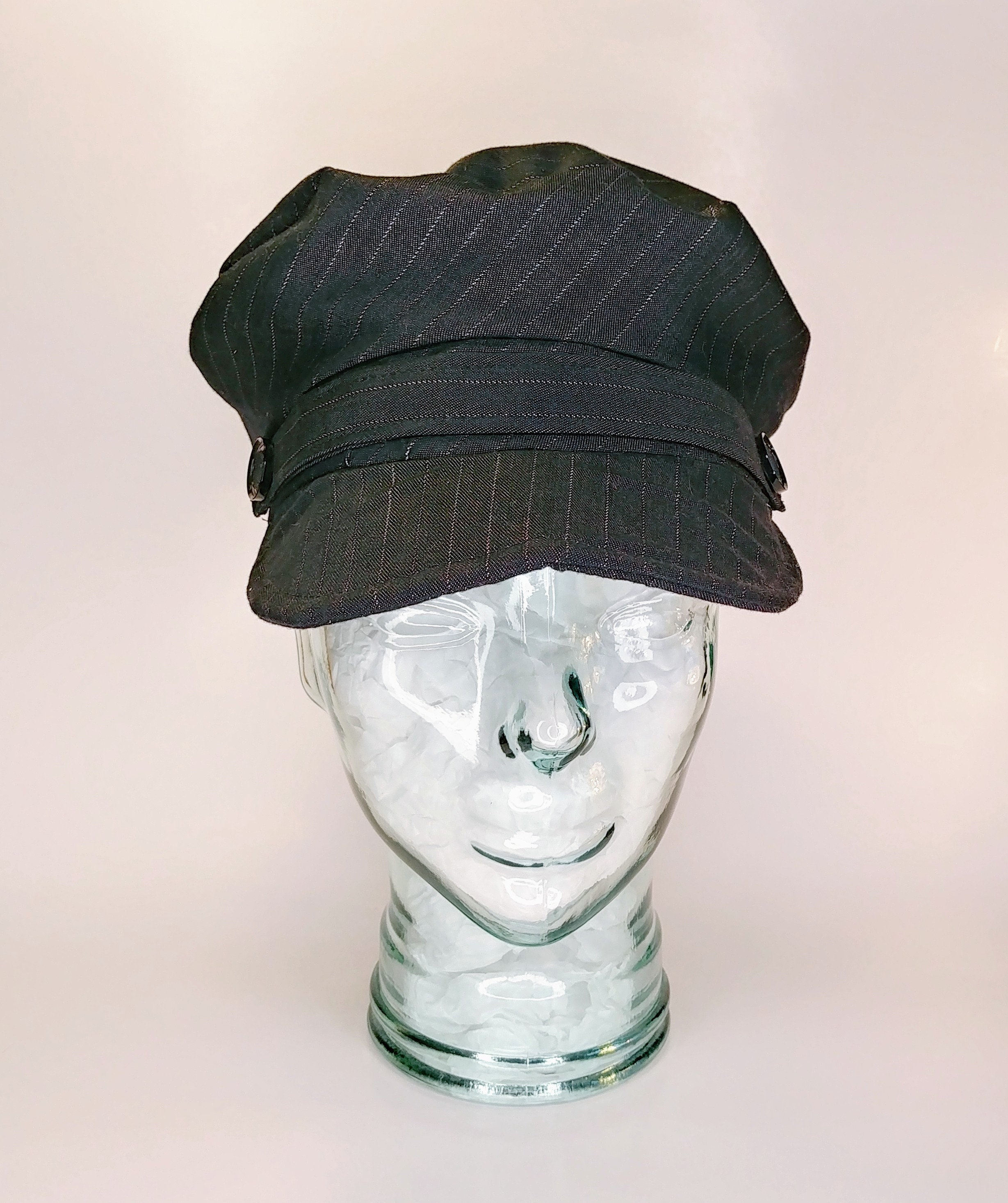 The Telegraph Hat Engineer Cap Cap Vintage Style Hut Denim - Etsy.de