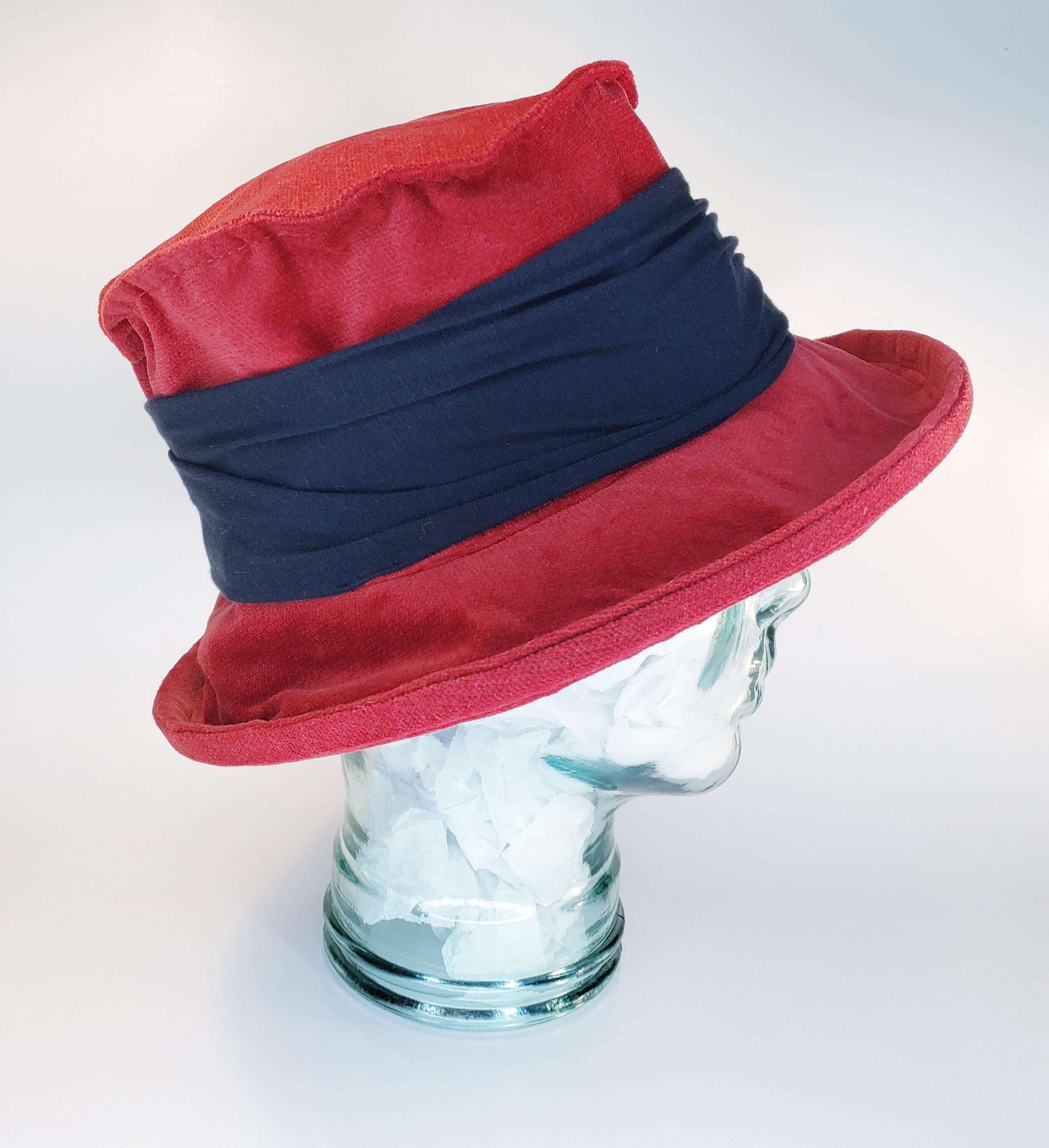 The Astair Hat Velvet Hat Top Hat Cottagecore Hat - Etsy