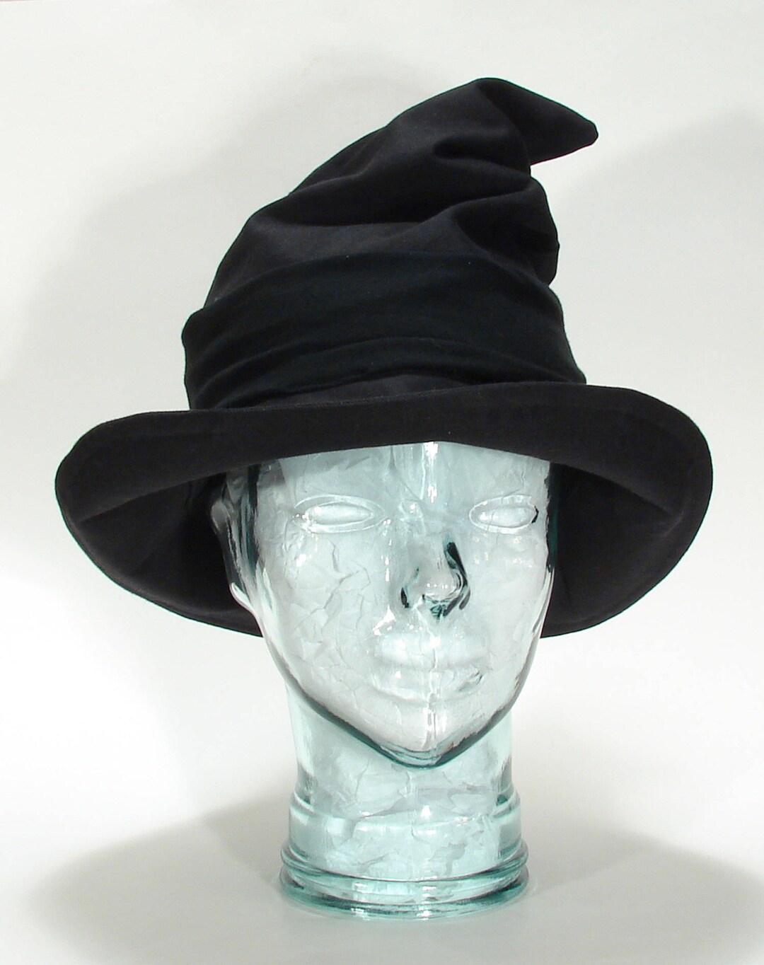 Der Alchemist Hut, Schwarzer Hut, Spitzenhut, Hexenhut, Zaubererhut ...